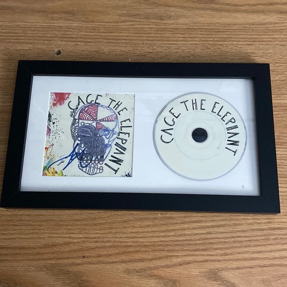 Other | I Am Selling A Signed Cd Cage The Elephant | Poshmark